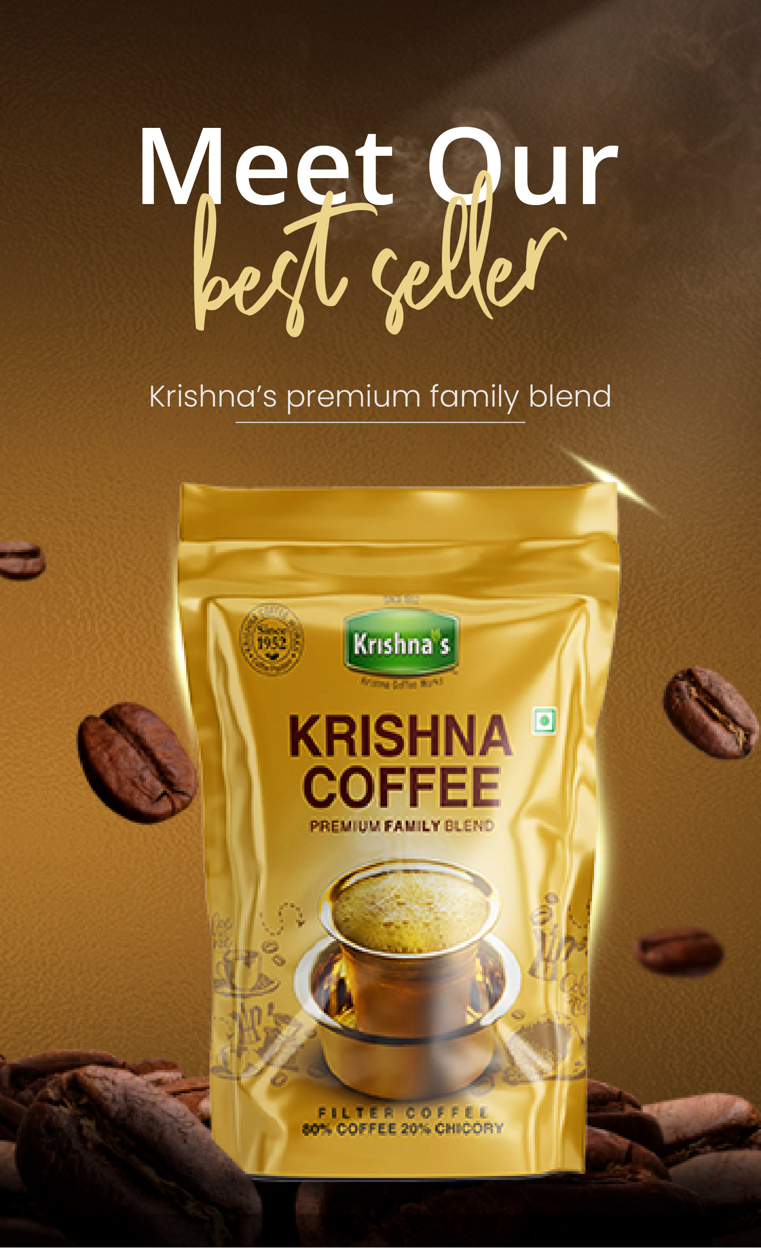 KRISHNA FAMILY COFFEE PREMIUM 250GM – Krishna Coffee